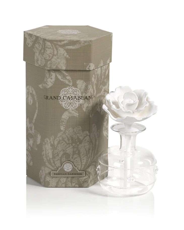 Gardenia, Grand Porcelain Diffuser – The Margaret Cleveland