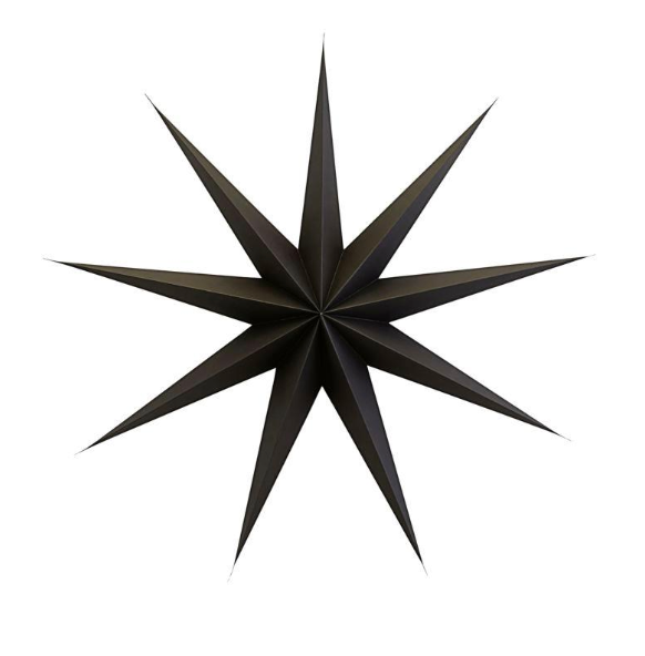 Star, 9 Point, Brown, 35" – The Margaret Cleveland